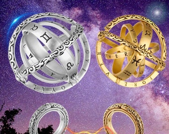 Astronomical Sphere Ring - Etsy