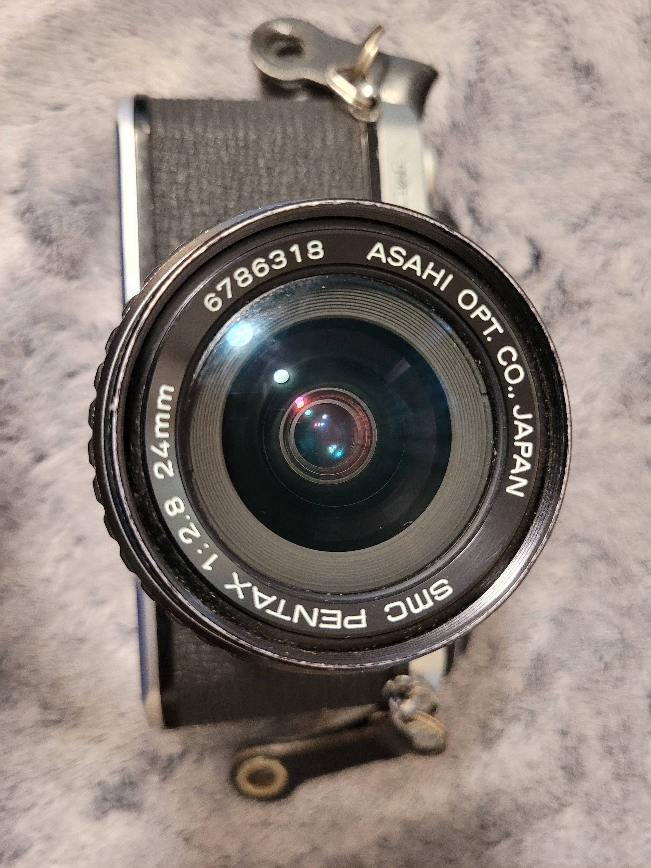 Vintage Pentax ME Super 35mm Film Camera With SMC Pentax 1:2.8 24mm ...