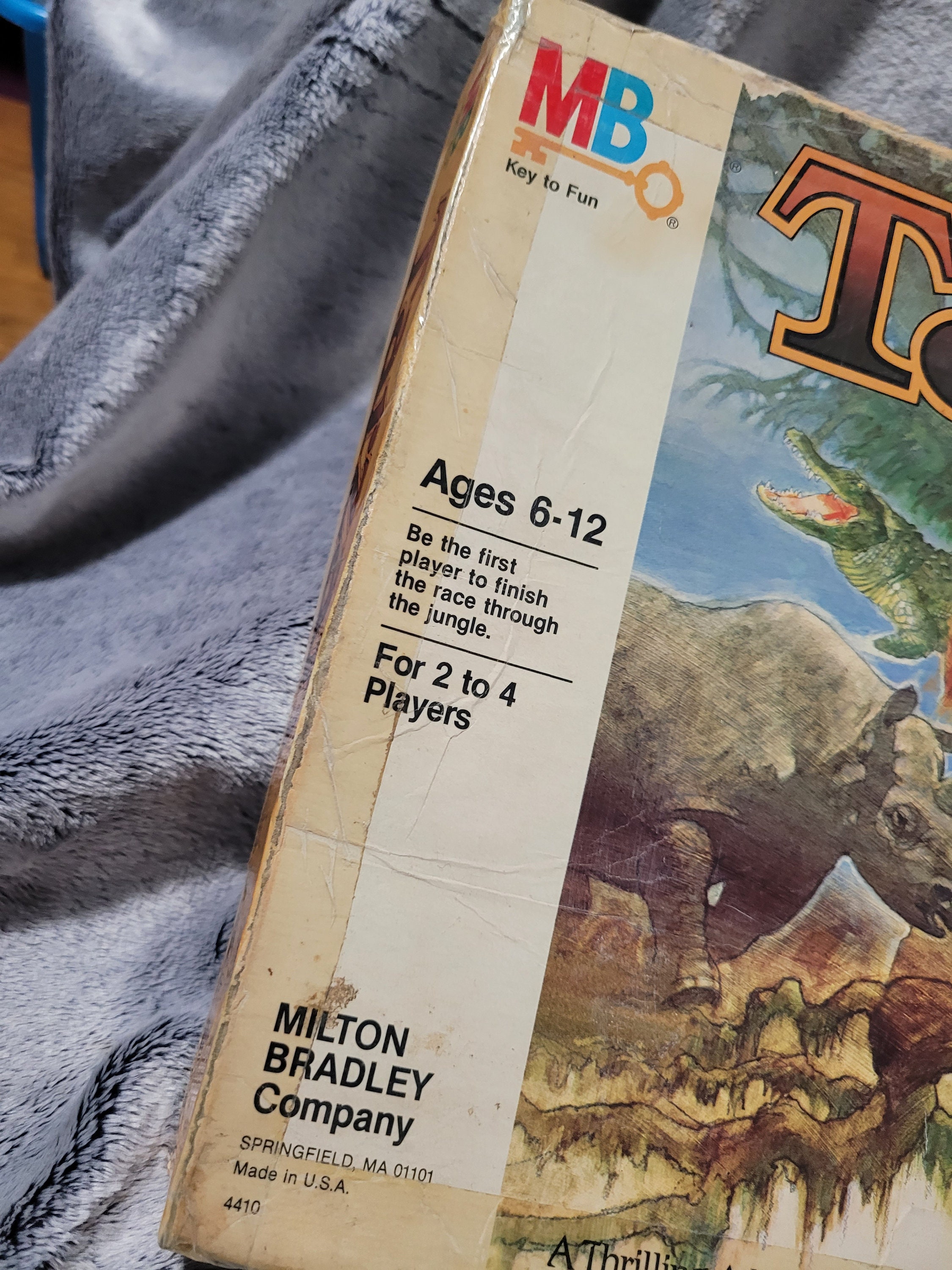 1984 Complete TARZAN Milton Bradley Board Game - Etsy
