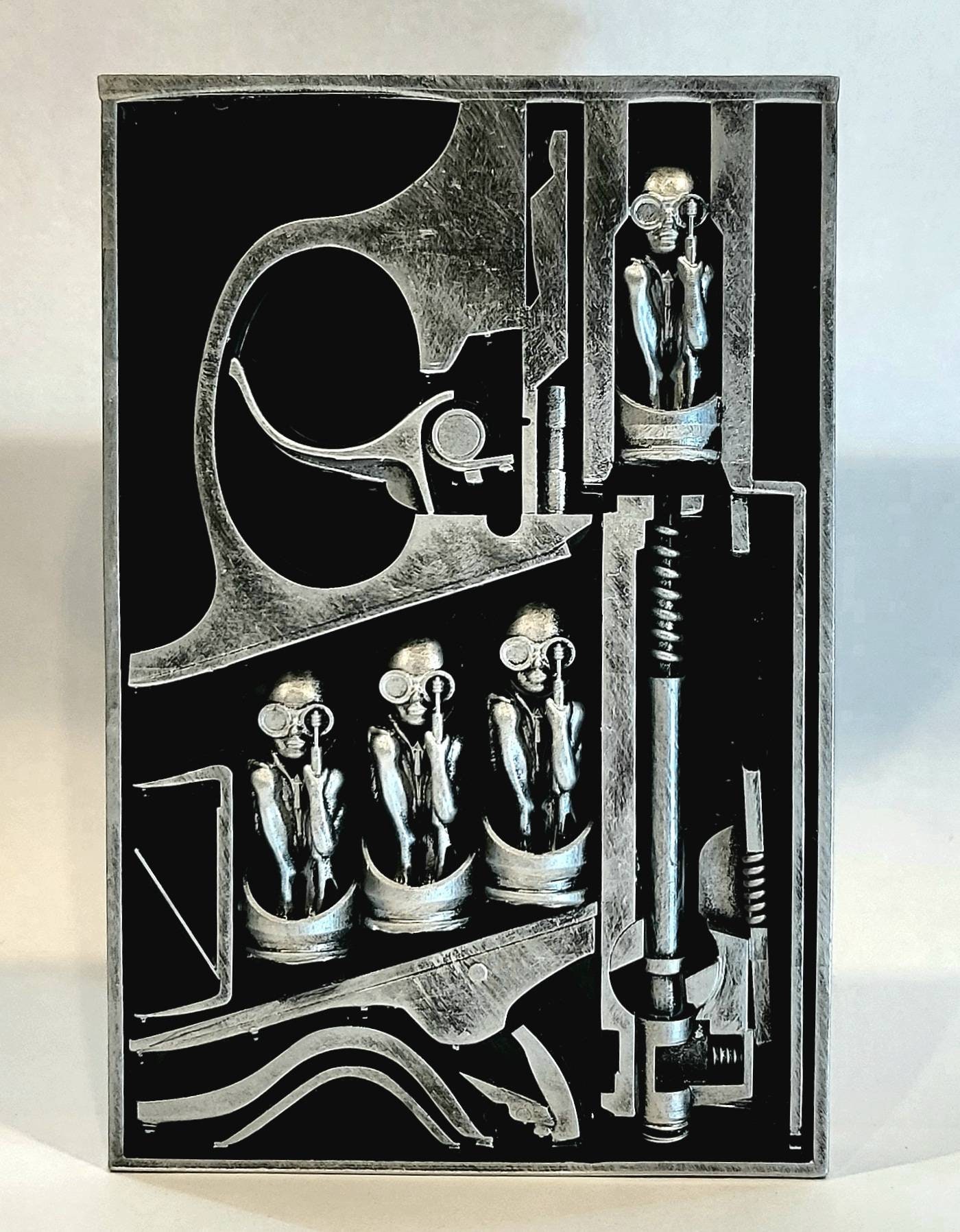 The Birth Machine by H.R. Giger Miniature Desktop Model - Etsy UK