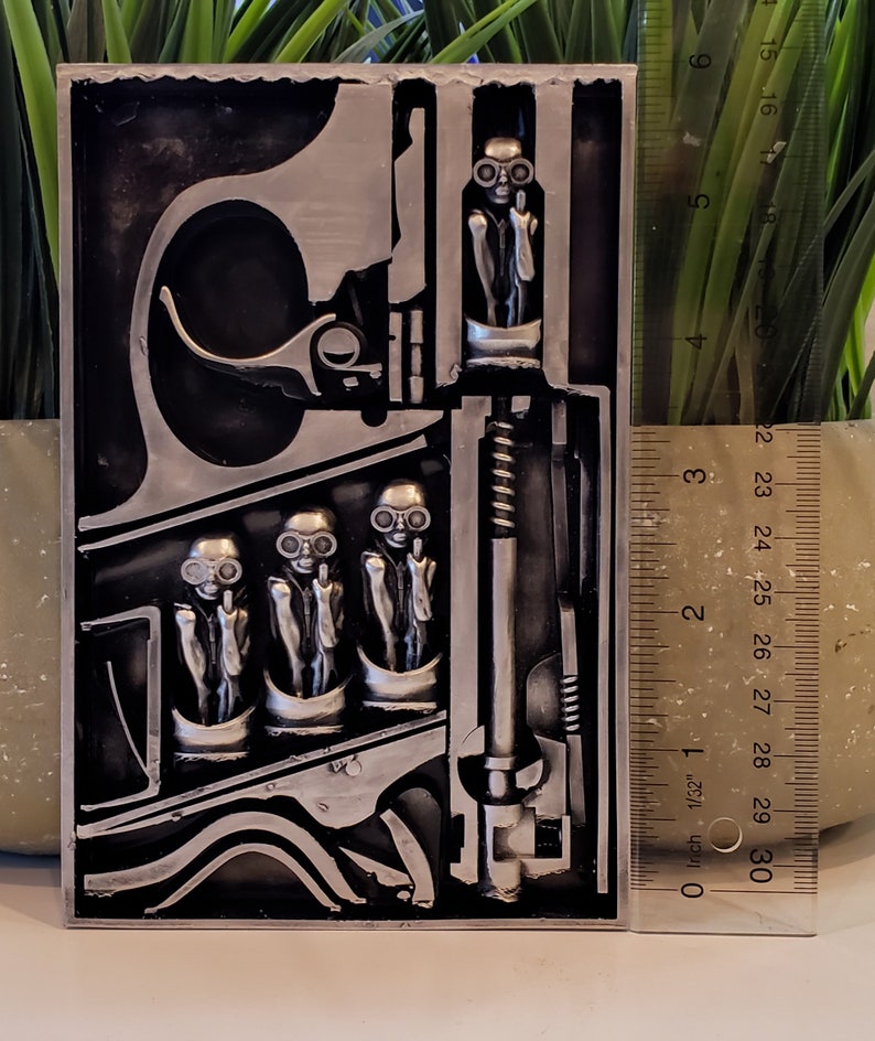 The Birth Machine by H.R. Giger Miniature Desktop Model | Etsy