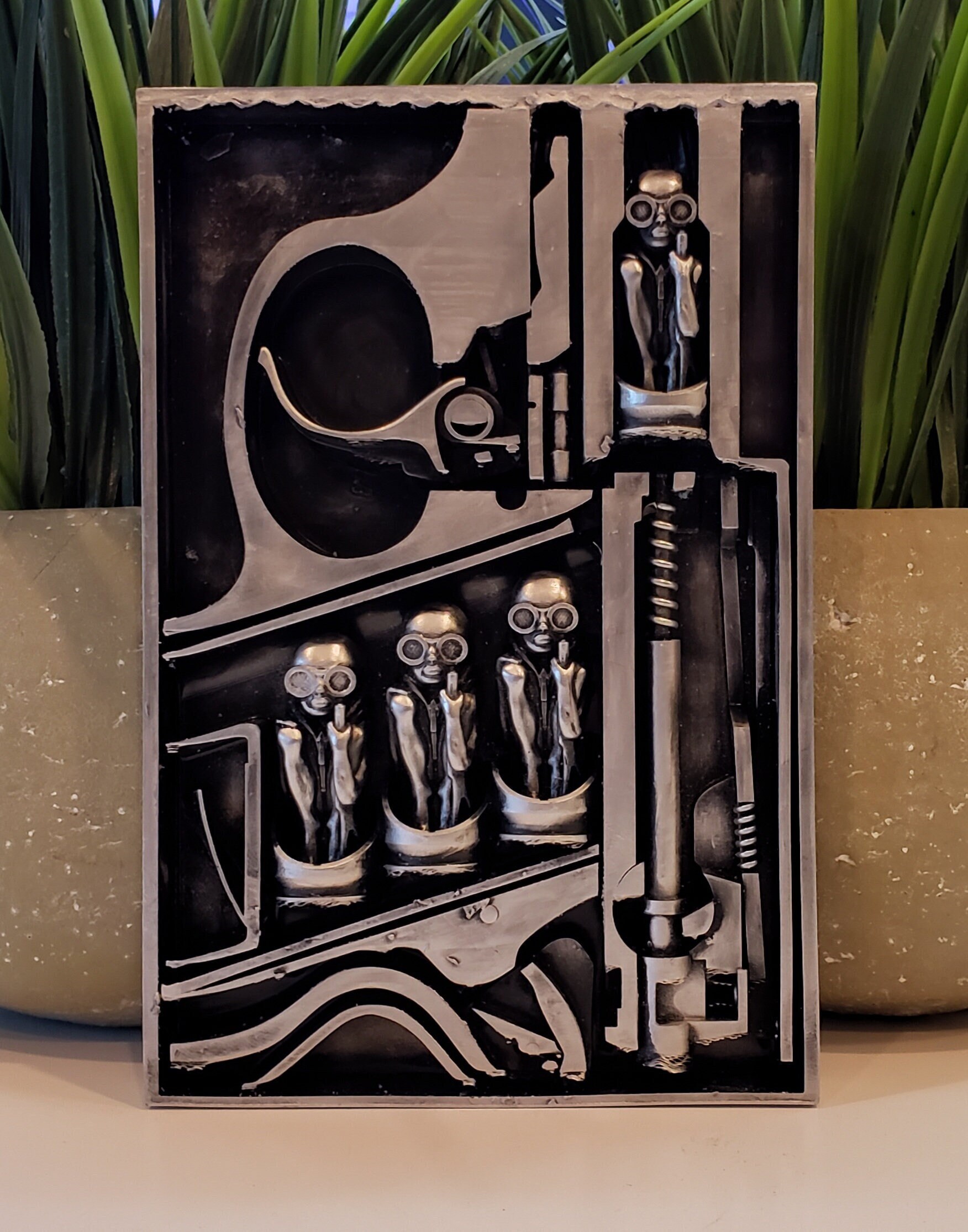 The Birth Machine by H.R. Giger Miniature Desktop Model | Etsy