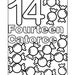Bilingual Numbers Spanish 1-20, Educational Printable Coloring Pages ...