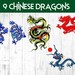 CHINESE DRAGONS for New Year Celebrations, NYE Decor, Prosperity ...