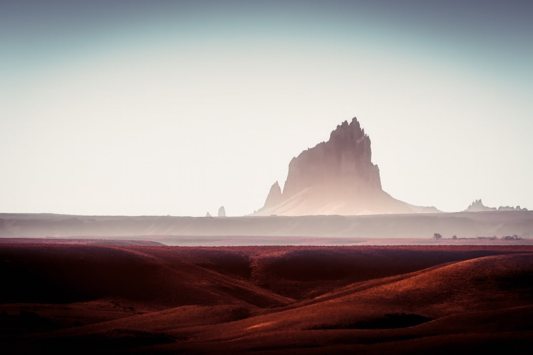 Shiprock New Mexico Geological Structure Wall Art Canvas Print - Etsy