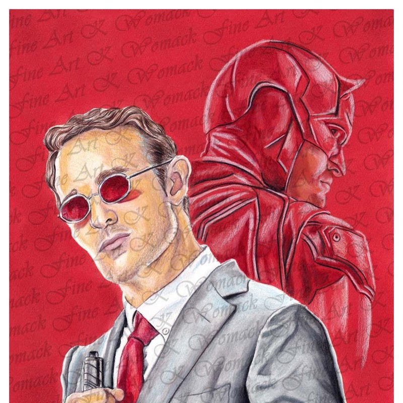 Daredevil Born Again Poster - Etsy
