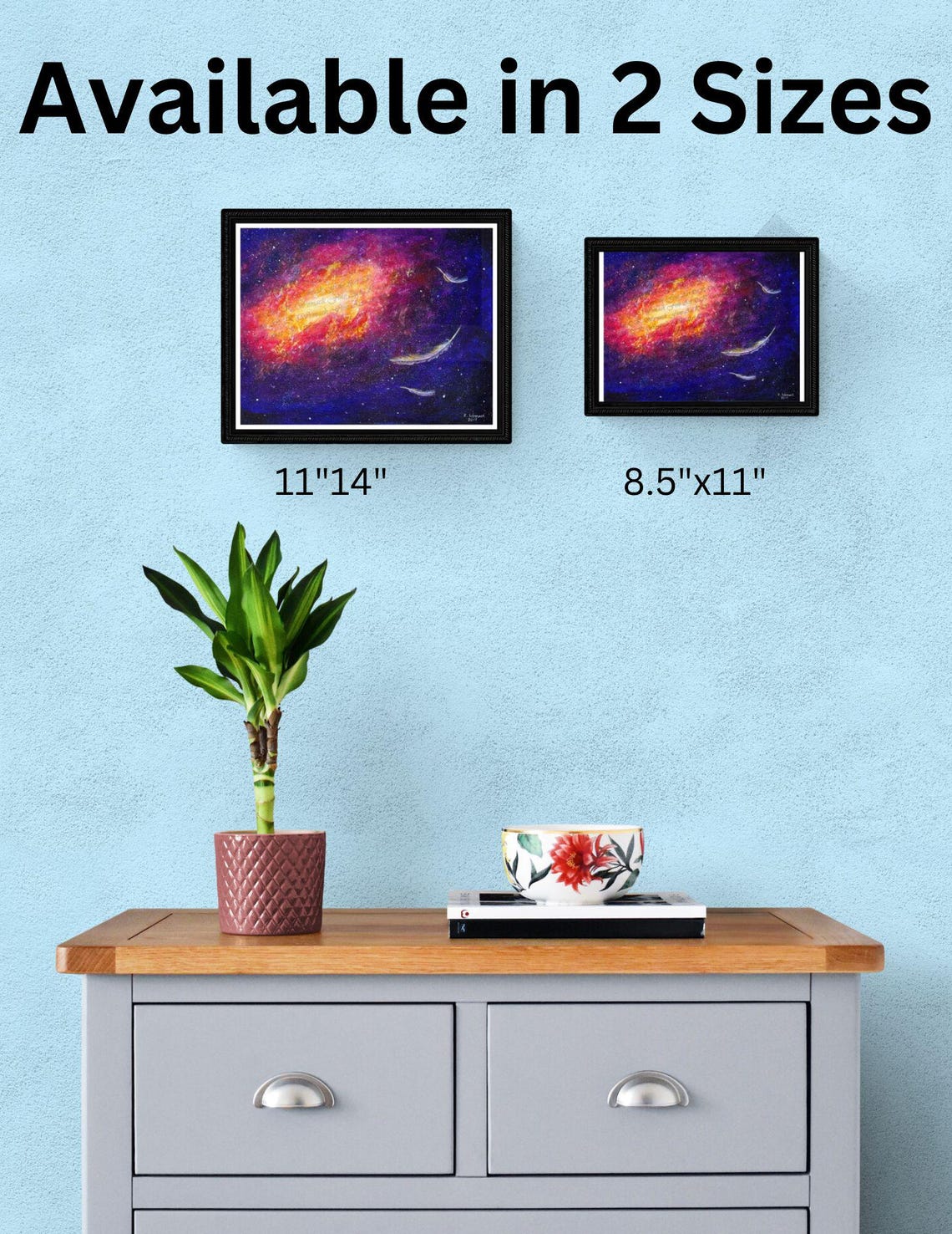 Levitate Art Print - Space Art - Feather Drawing - Feather Poster ...