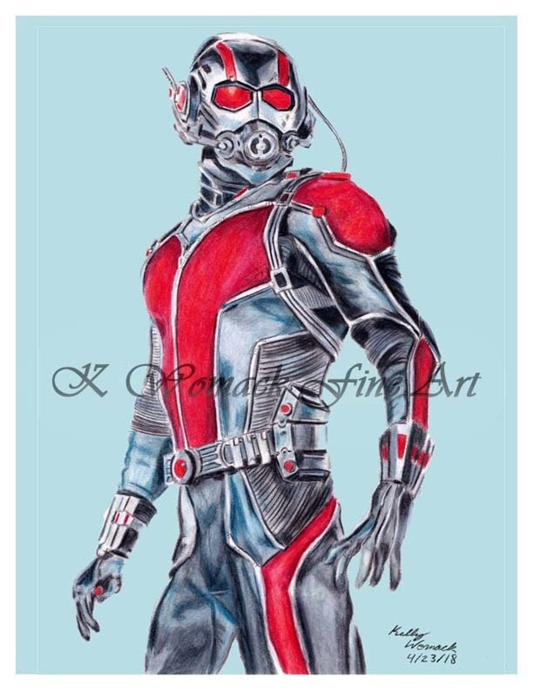 Ant Man Art Print Ant-man Art Print Antman Art Print - Etsy