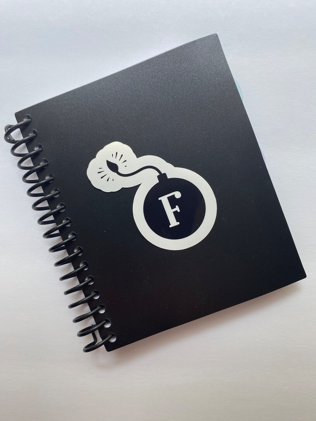 F Bomb Vinyl Sticker Laptop Sticker Notebook Sticker Water - Etsy
