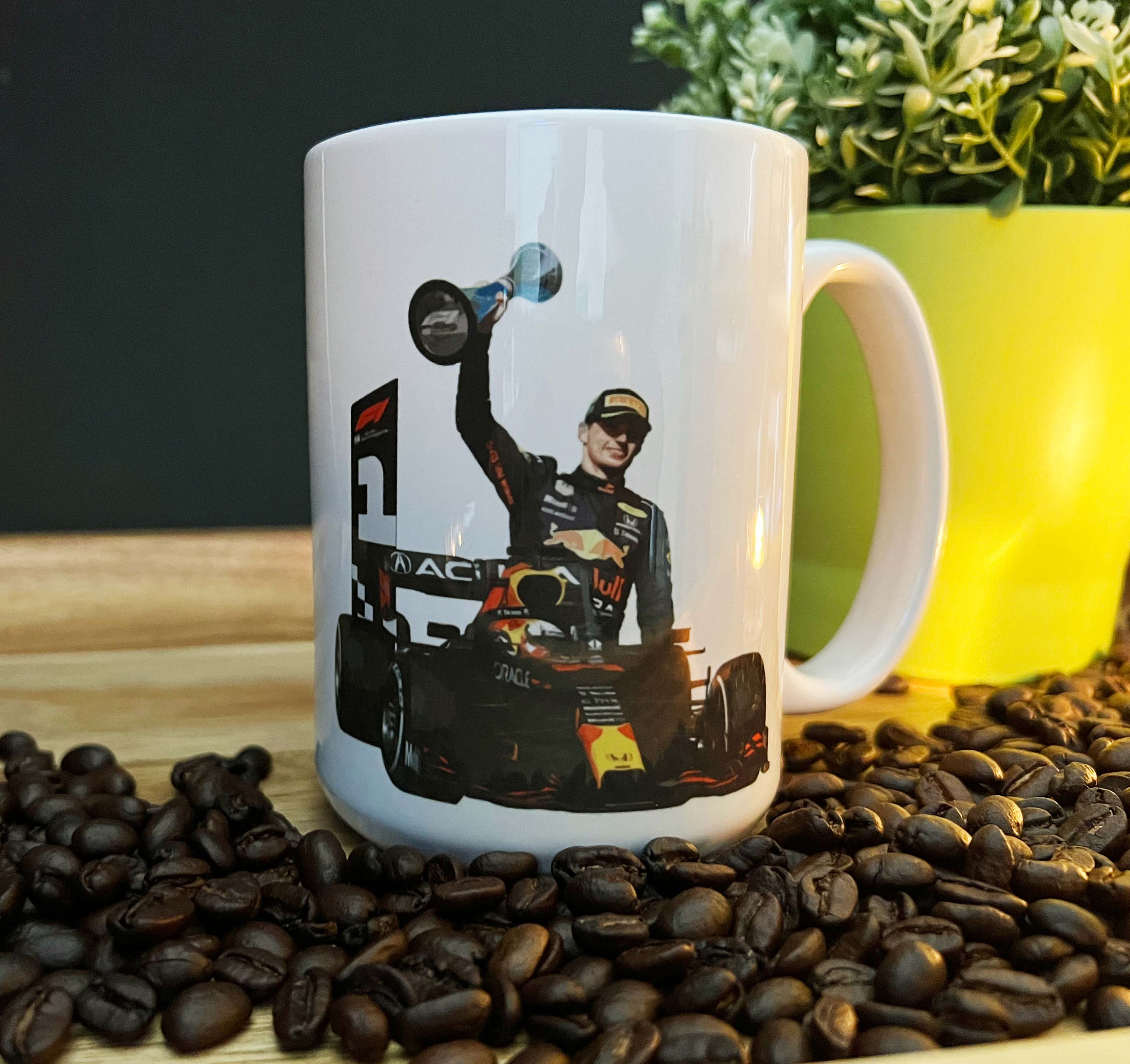 Max Verstappen P1 Formule 1 Mug Céramique