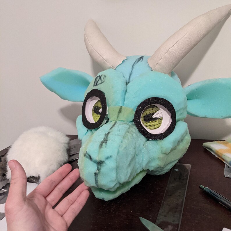 Custom Foam Fursuit Head Base Any Species | Etsy