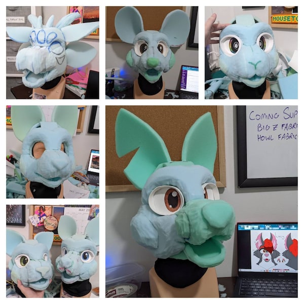 Fursuit Head Base - Etsy
