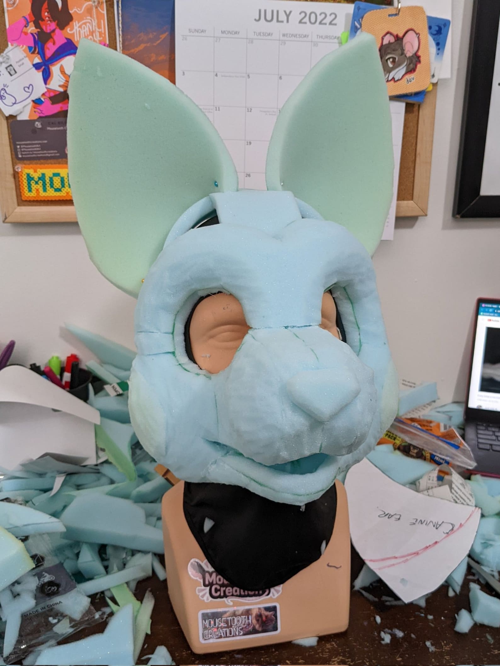 Custom Foam Fursuit Head Base Any Species - Etsy