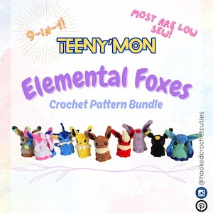 Elemental Fox Crochet Pattern - Etsy