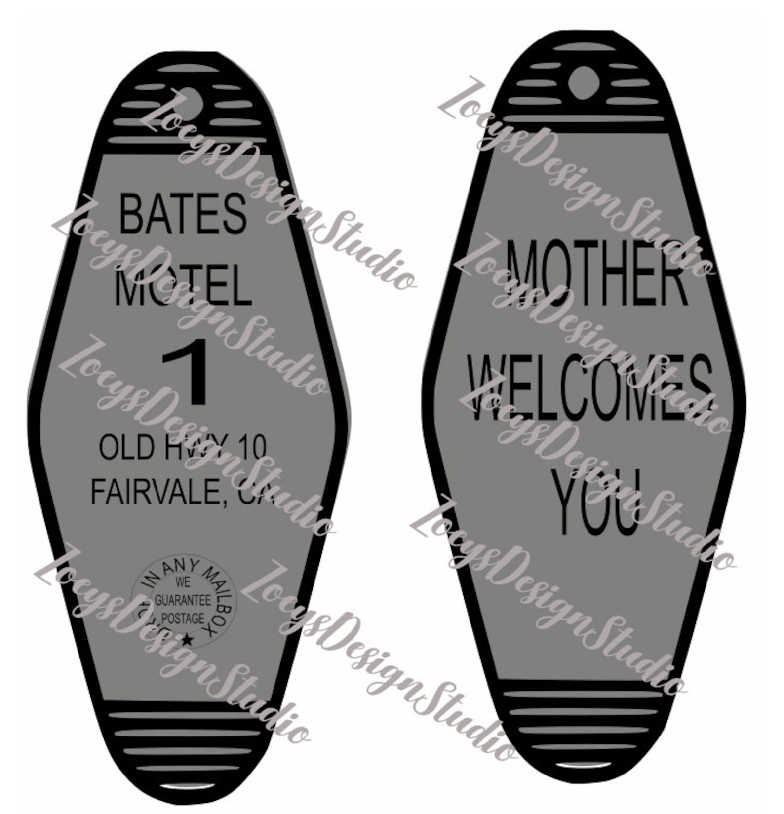 Bates Motel Key SVG Psycho Movie Cricut File Silhouette File ...