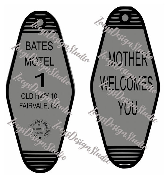 Bates Motel Key SVG Psycho Movie Cricut File Silhouette File - Etsy UK