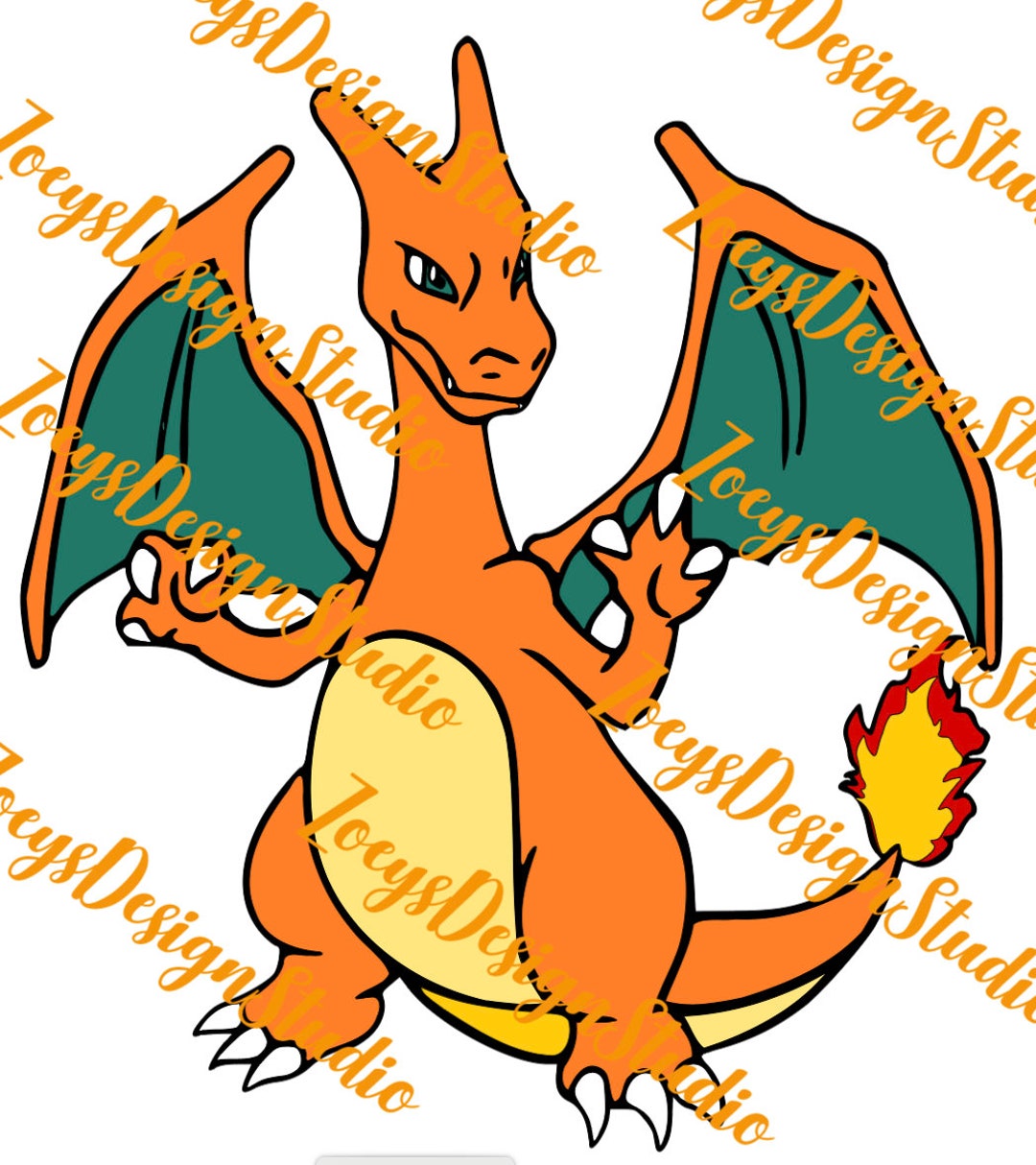 Charizard SVG/DXF/PNG File - Etsy Canada