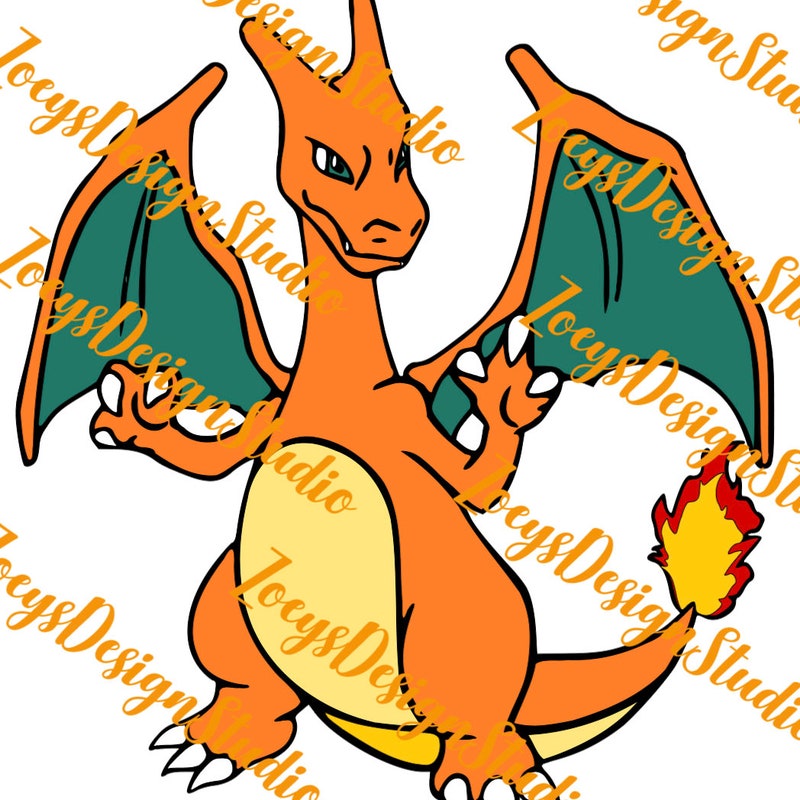Charizard Svg - Etsy