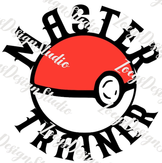 Pokemon Master Trainer SVG/DXF/PNG | Etsy