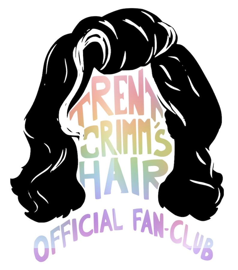 Trent Crimm Hair Fan Club SVG PNG Ted Lasso - Etsy