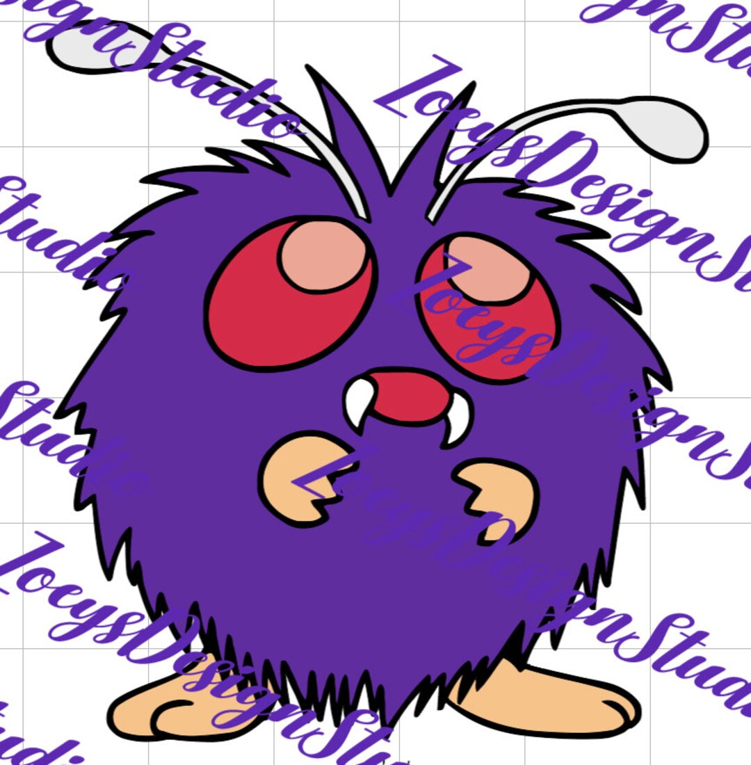 Venonat Pokemon SVG/DXF/PNG Cricut Silhouette - Etsy