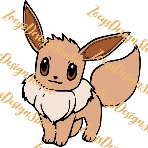 Eevee Svg - Etsy