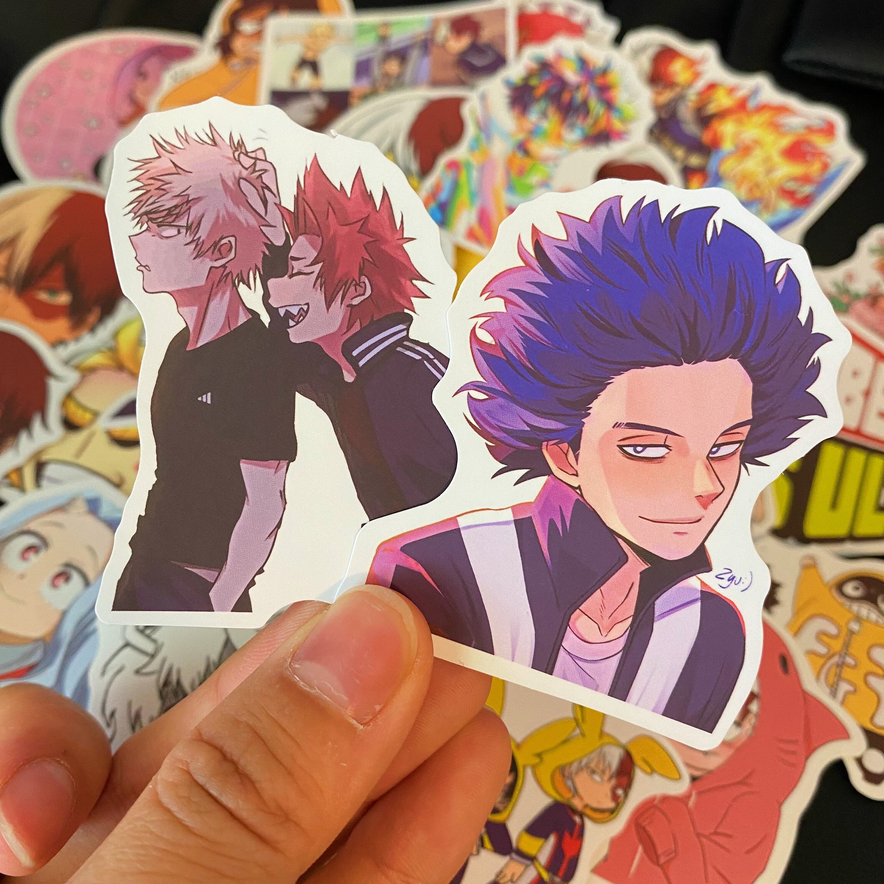 MHA STICKERS 100 assorted my hero academia stickers my hero | Etsy