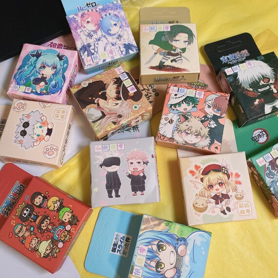 random anime items anime surprise boxes ANIME MYSTERY BOX surprise ...