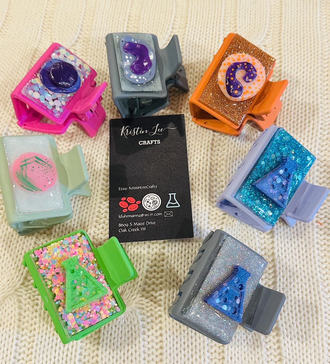 Hematology Chemistry Microbiologyhair Claw Medical Technologists Gift ...