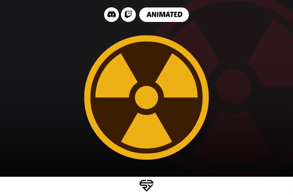 NUKE Emote (STATIC + ANIMATED) | P2U | Twitch & Discord - Etsy
