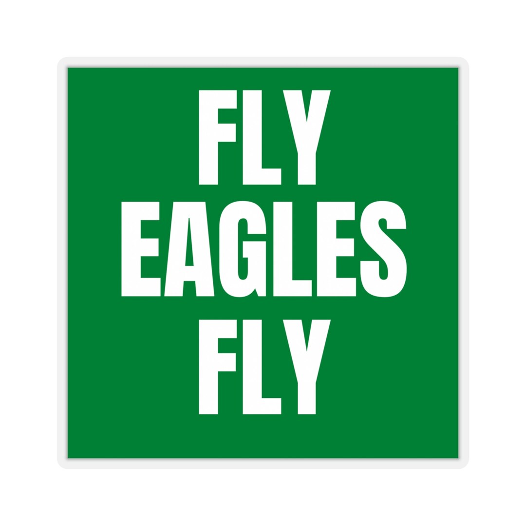 Fly Eagles Fly Sticker - Etsy