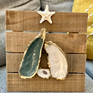 Oyster Shell Nativity, Nativity, Coastal Christmas Decor, Coastal ...