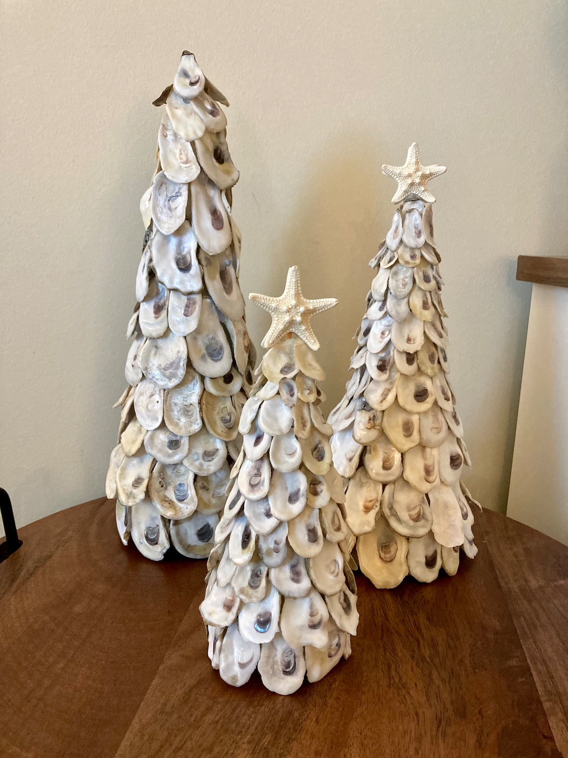 Beautiful Oyster Shell Christmas Tree Coastal Christmas - Etsy