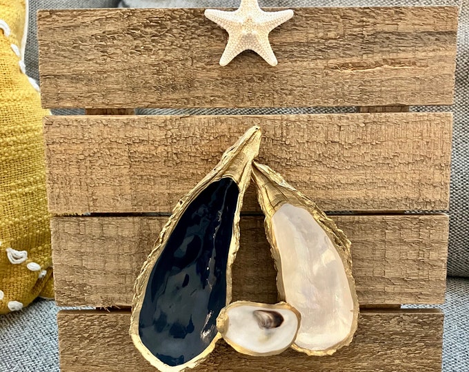 Oyster Shell Nativity, Nativity, Coastal Christmas Decor, Coastal ...