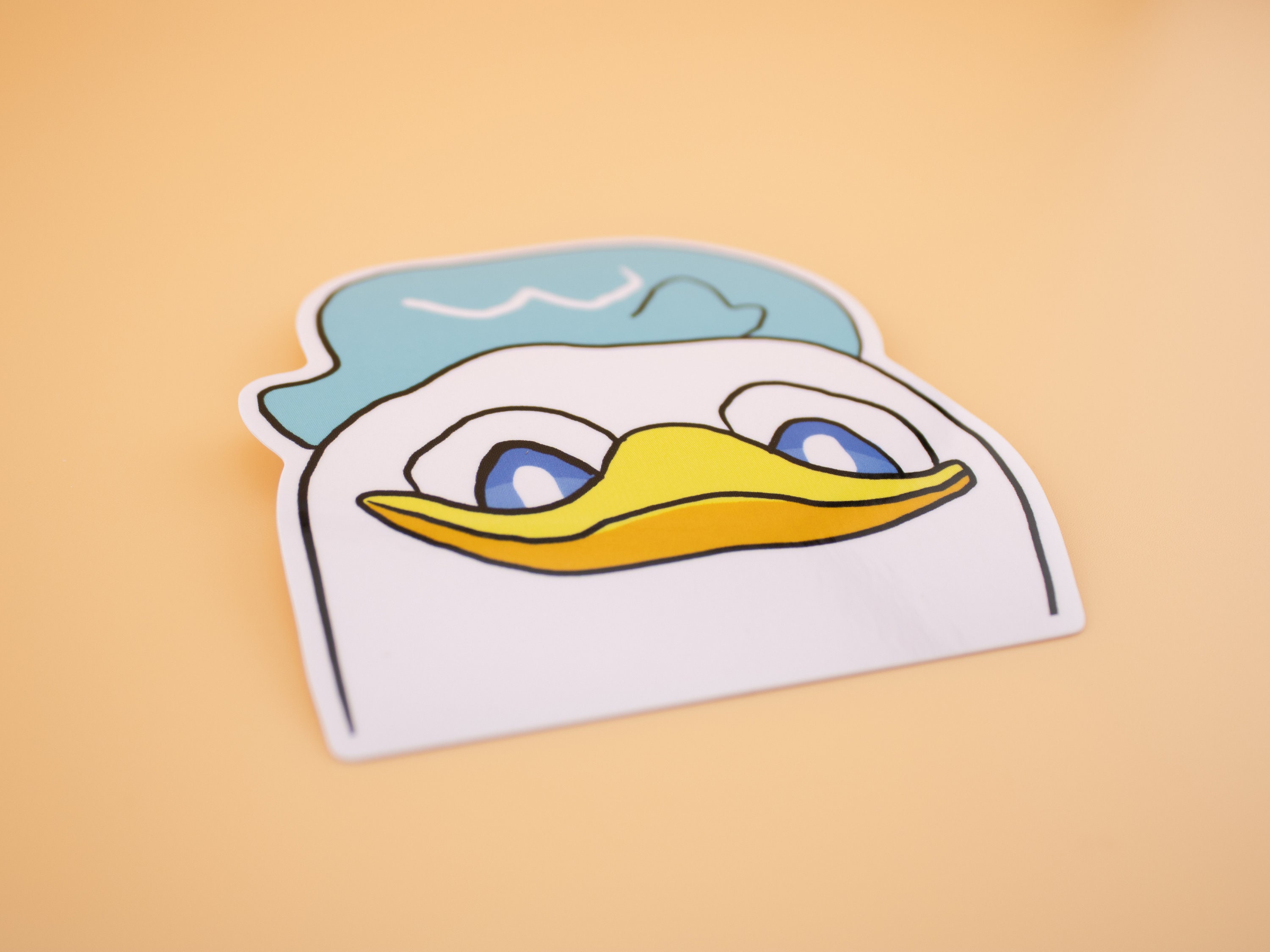 Meme Duck Sticker Funny Meme Animal Lover Decal Waterproof - Etsy