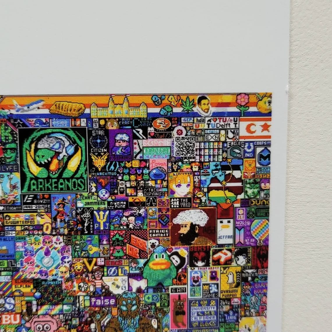 R/place Final Image 2022 Print - Etsy UK