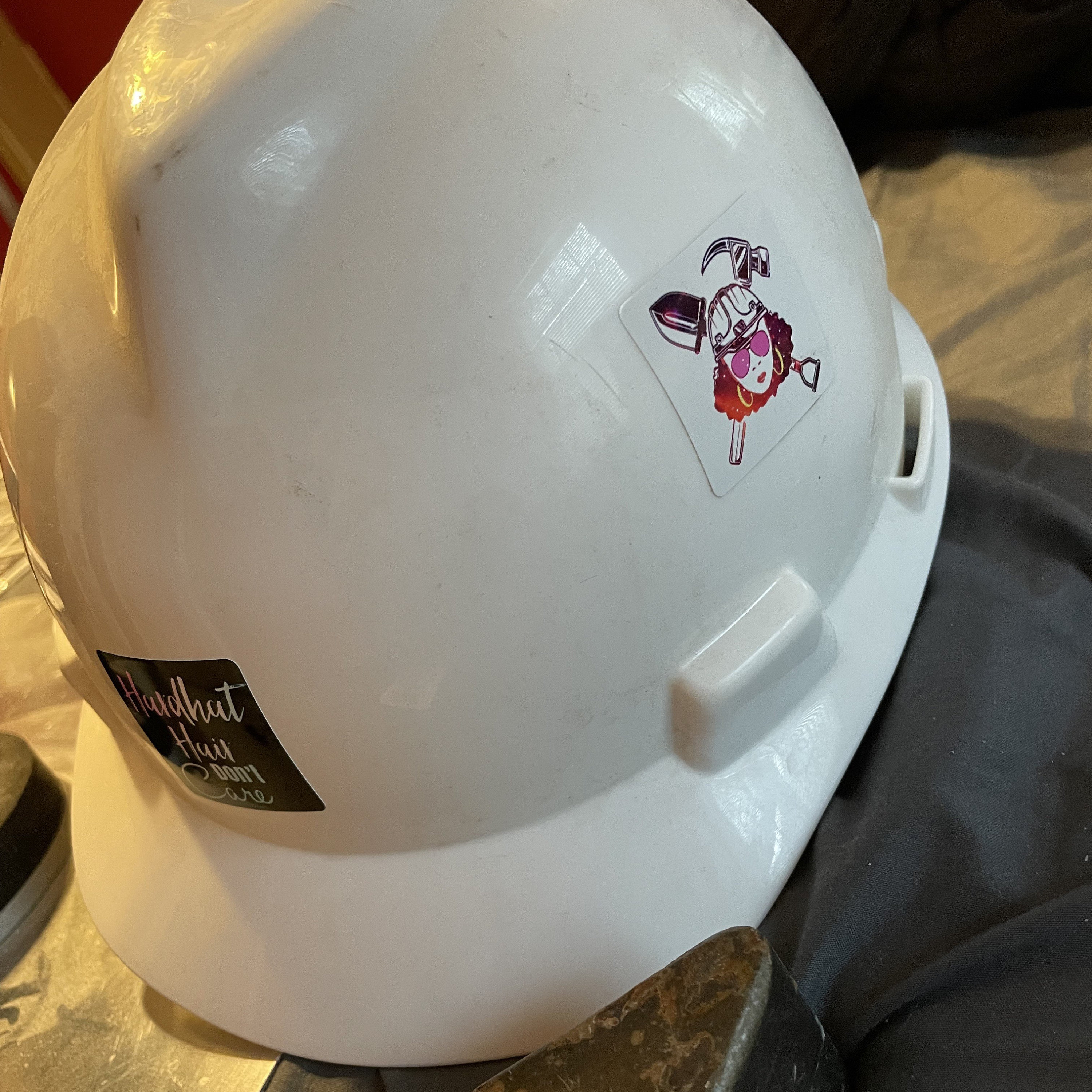 Ace & Hammer Girl Sticker - Woman Construction Sticker - Woman DIY ...