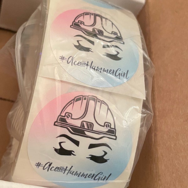 Women in Construction Stickers - Etsy