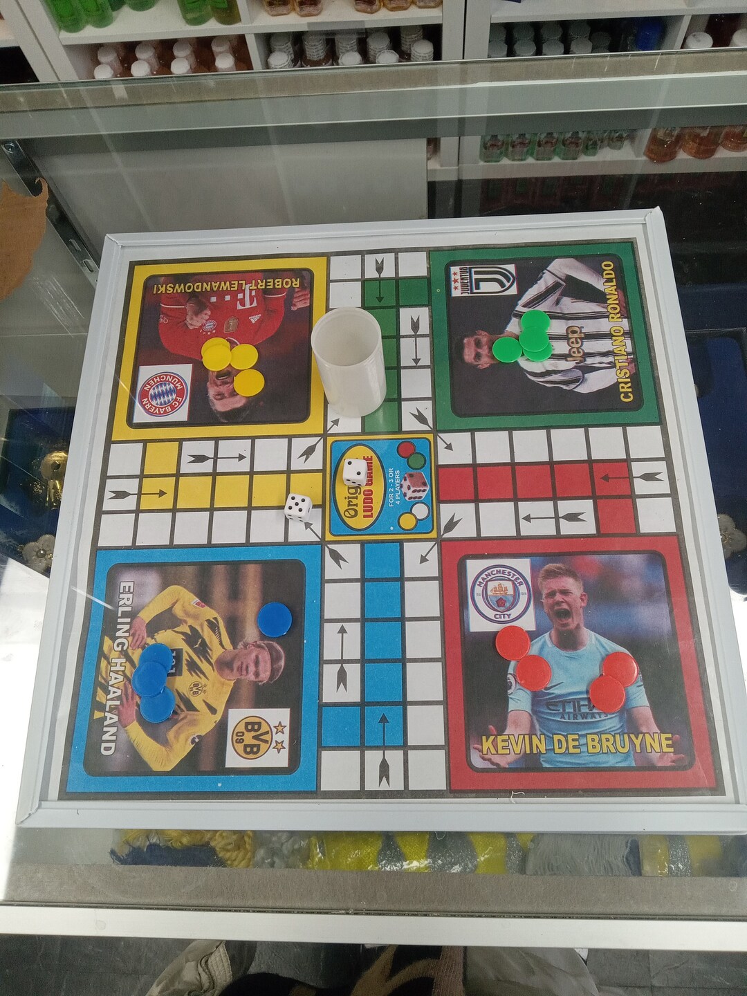 Original Ludo Game With Dices and Seeds - Etsy