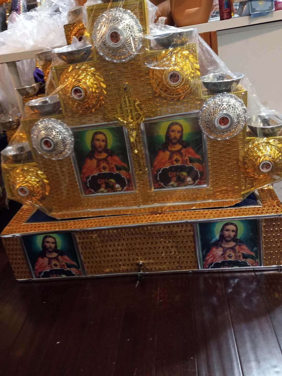 Church Altar/ Seven Candles Stand - Etsy