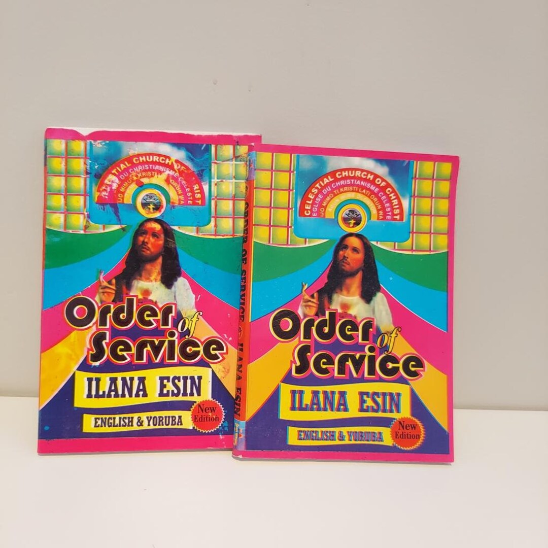 Celestial Church of Christ Order of Service - Etsy