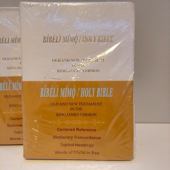 Holy Bible/bibeli Mimo - Etsy