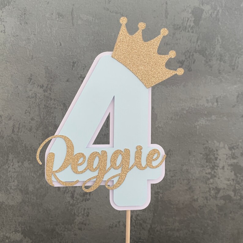 Princess and Prince Number Two Children's 2nd Birthday - Etsy