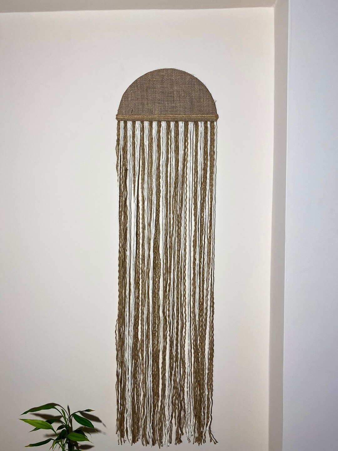 Deepb Boho Wall Hanging - Half Moon - Macrame Wall Hanging - Textile ...