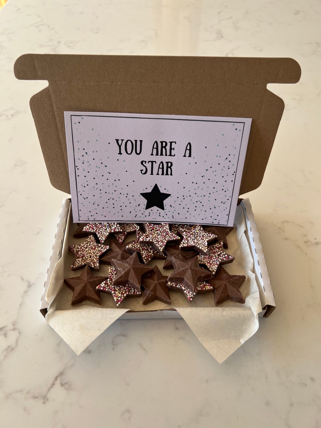 You Are a Star Chocolate Box - Etsy