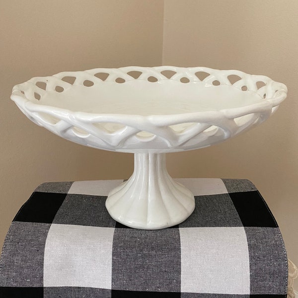 Large Milk Glass - Etsy