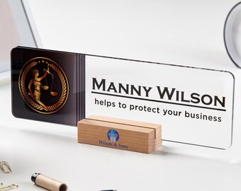 Judge Name Plate - Etsy