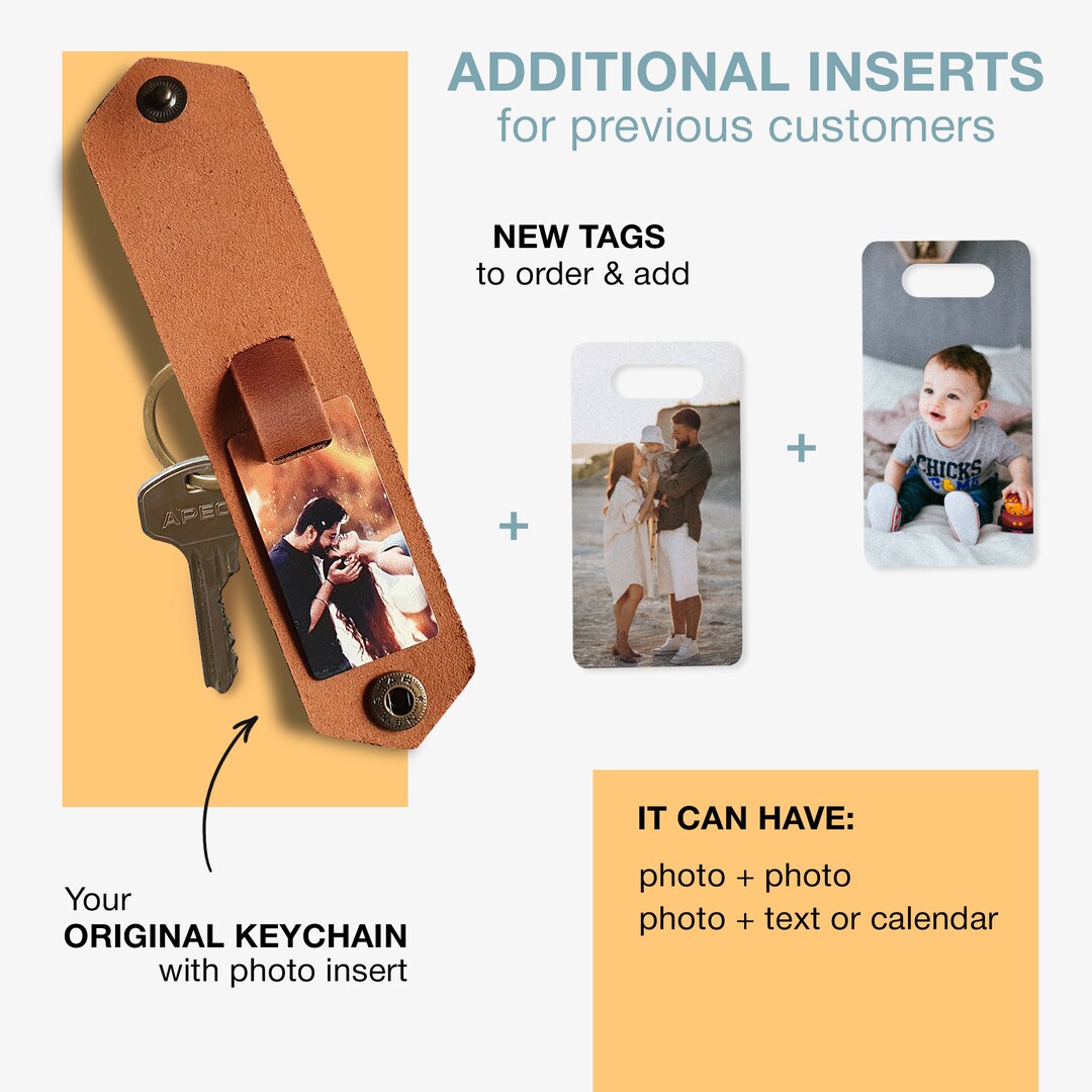 Additional Inserts for the Keychain, for Previous Buyers ONLY (add a ...