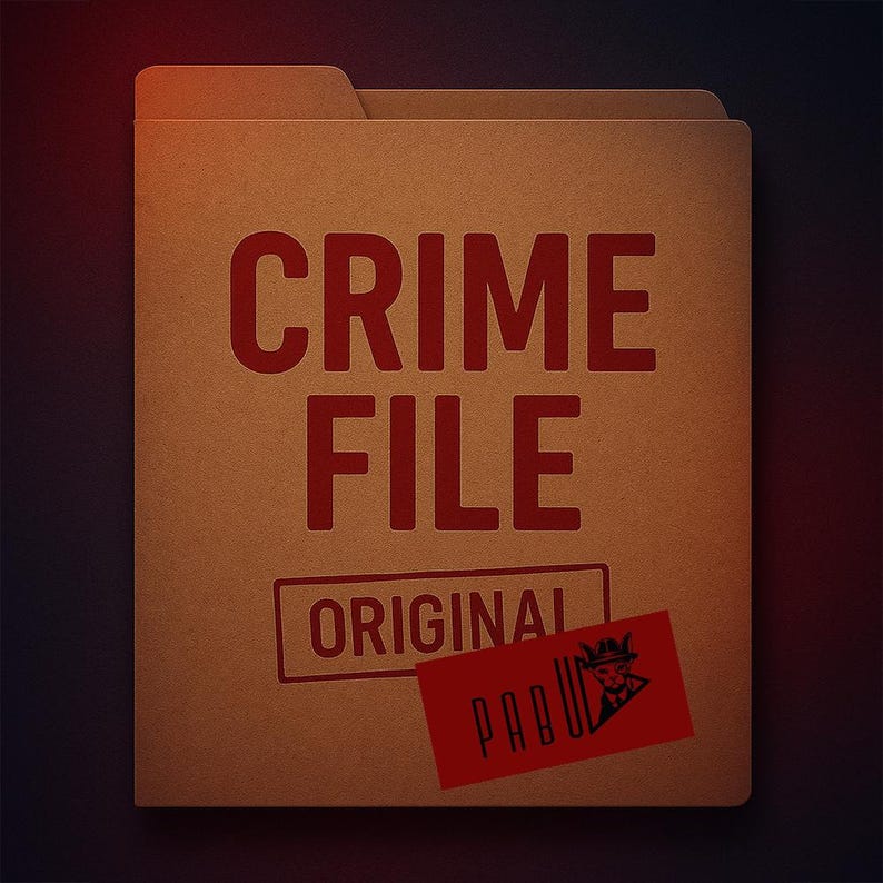 Murder Mystery Game Printable – Cold Case Detective File PDF | True ...