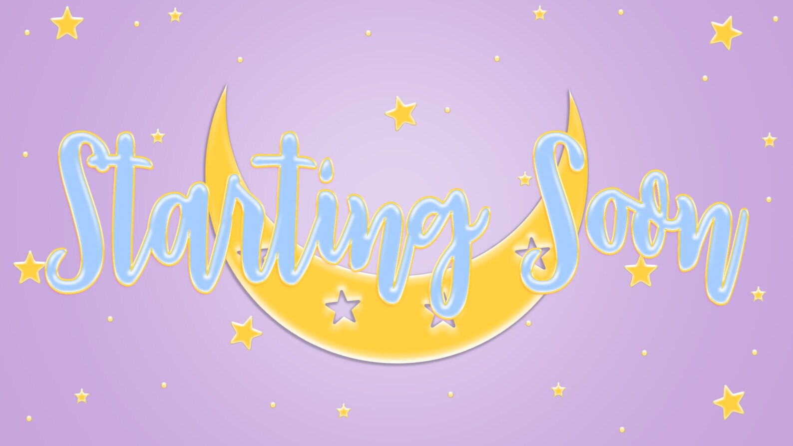 Pastel Moon Streamer Package / Pastel Twitch Overlay / Stars Overlay ...